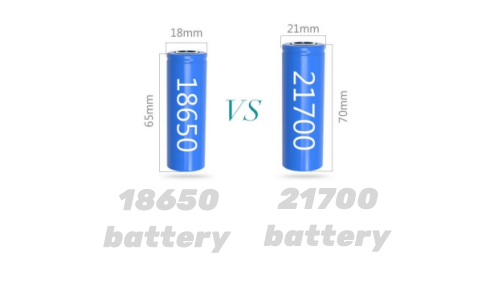 A Comparison: 21700 battery vs 18650