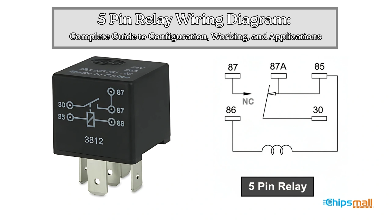 5-Pin Relay Wiring Diagram: Step by Step Guide